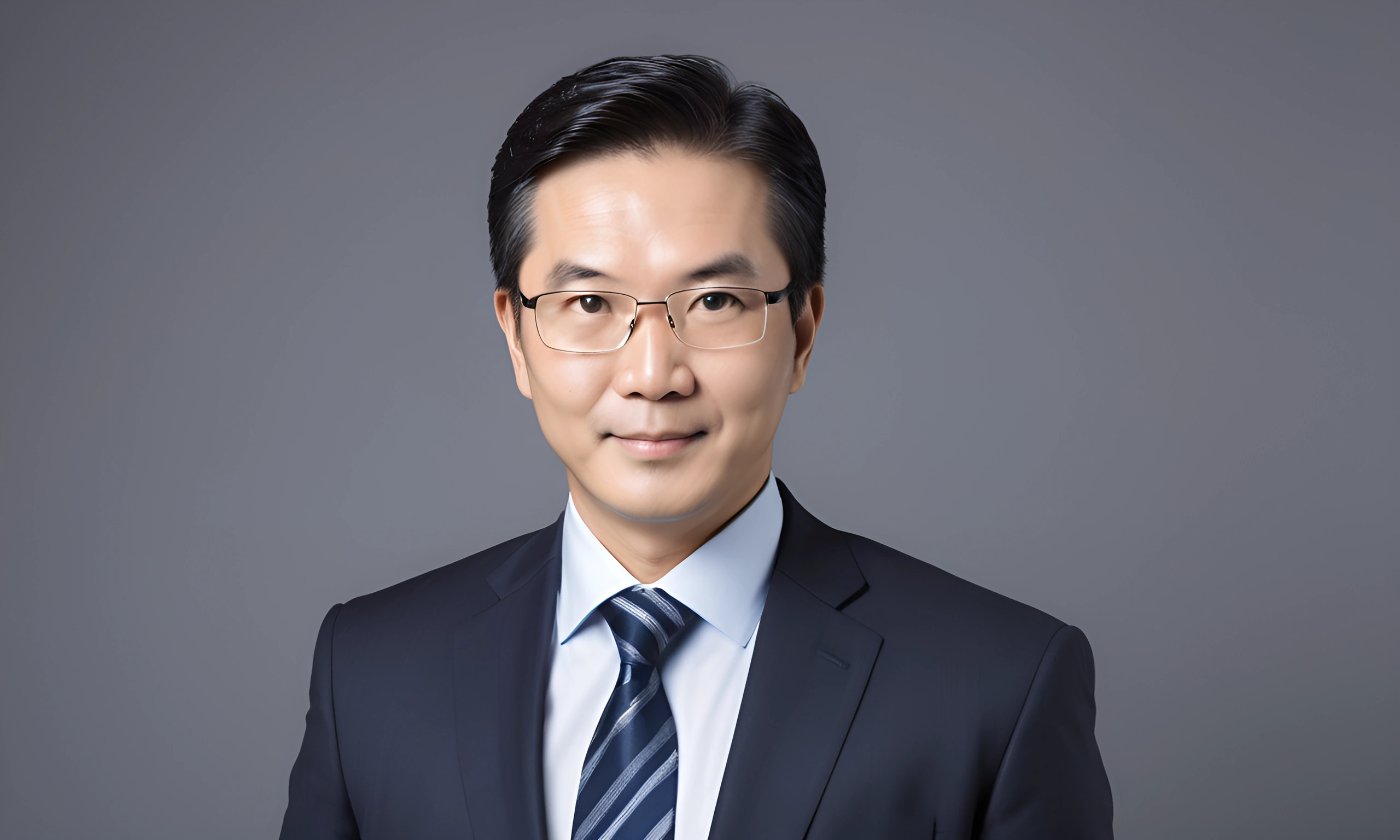 Professional Business Portrait of a Man in Suit - Free Download - AI ...